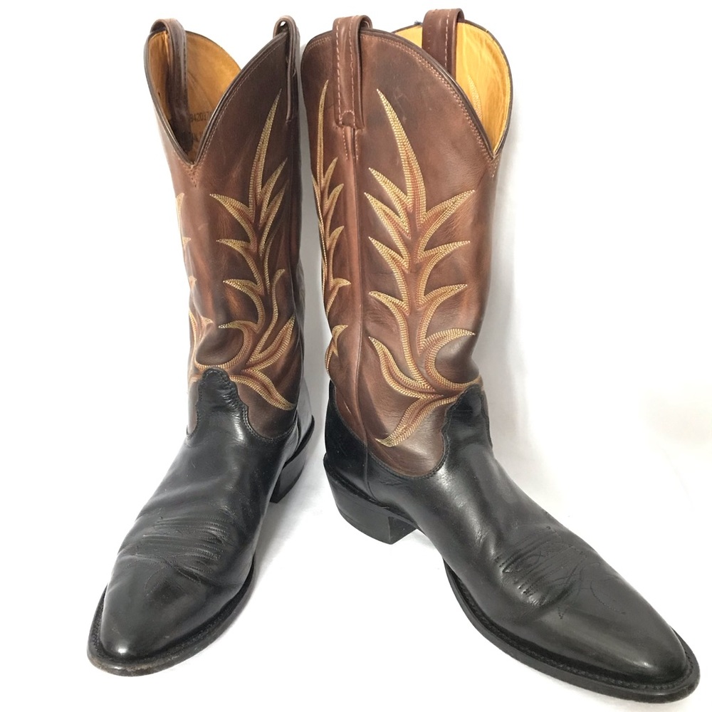 Nocona 11.5 4a Leather Cowboy Boots - Gem
